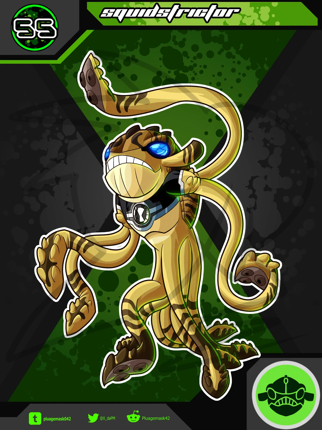Ben 10 Re-Redesigned - Squidstrictor | Scrolller