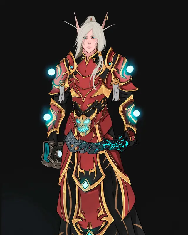 art based on bloodelf armor | Scrolller