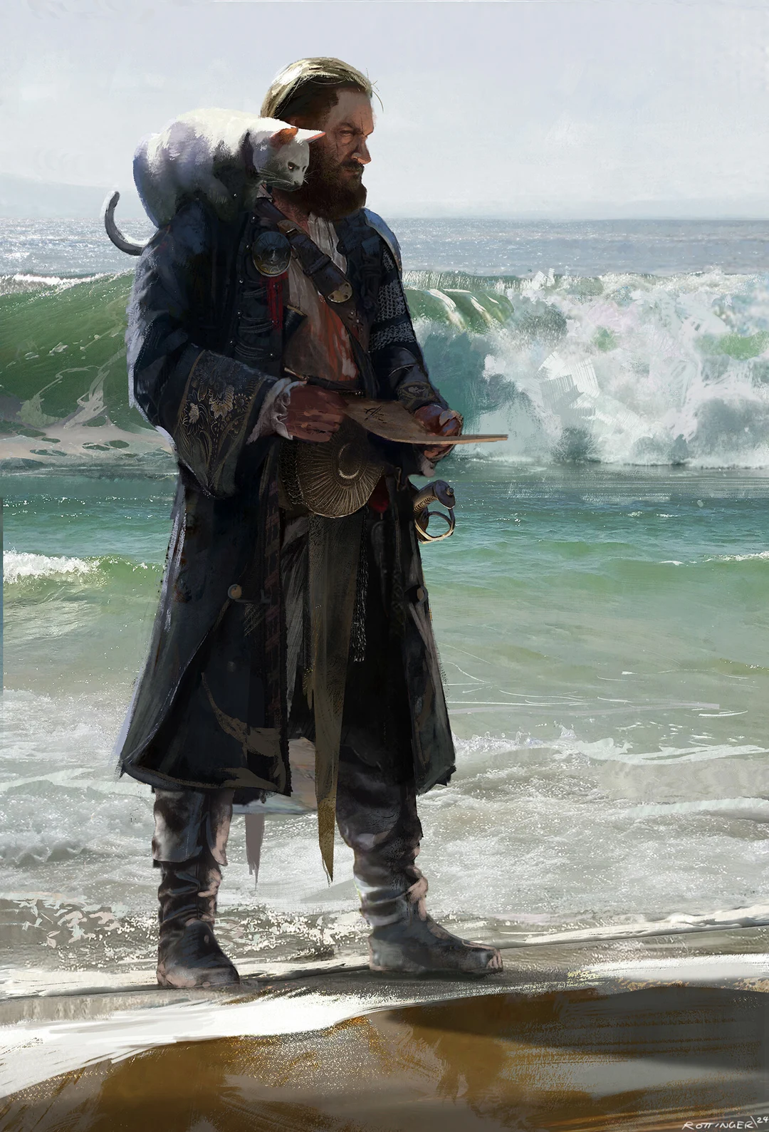 The captain and his first mate by Blake Rottinger | Scrolller