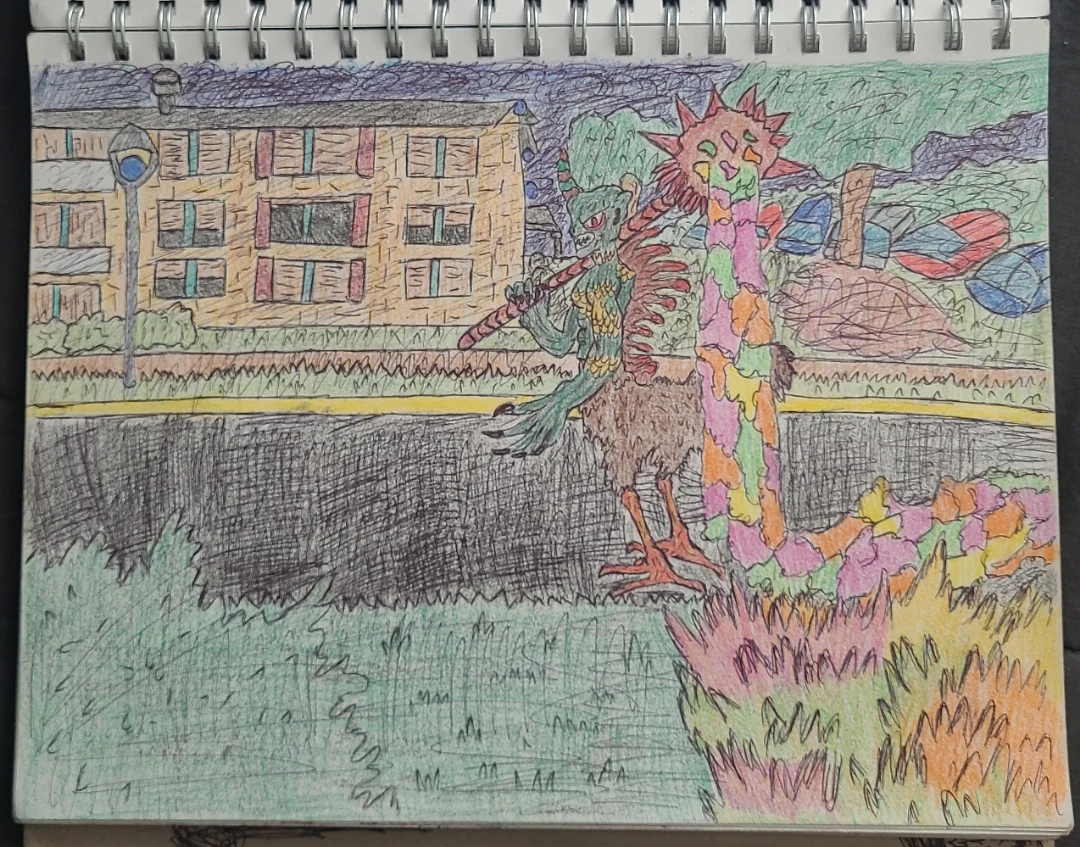 Deviant Breaker In My Nightly Neighborhood. (Me)Lionel Washington Created-2/21/23 | Scrolller