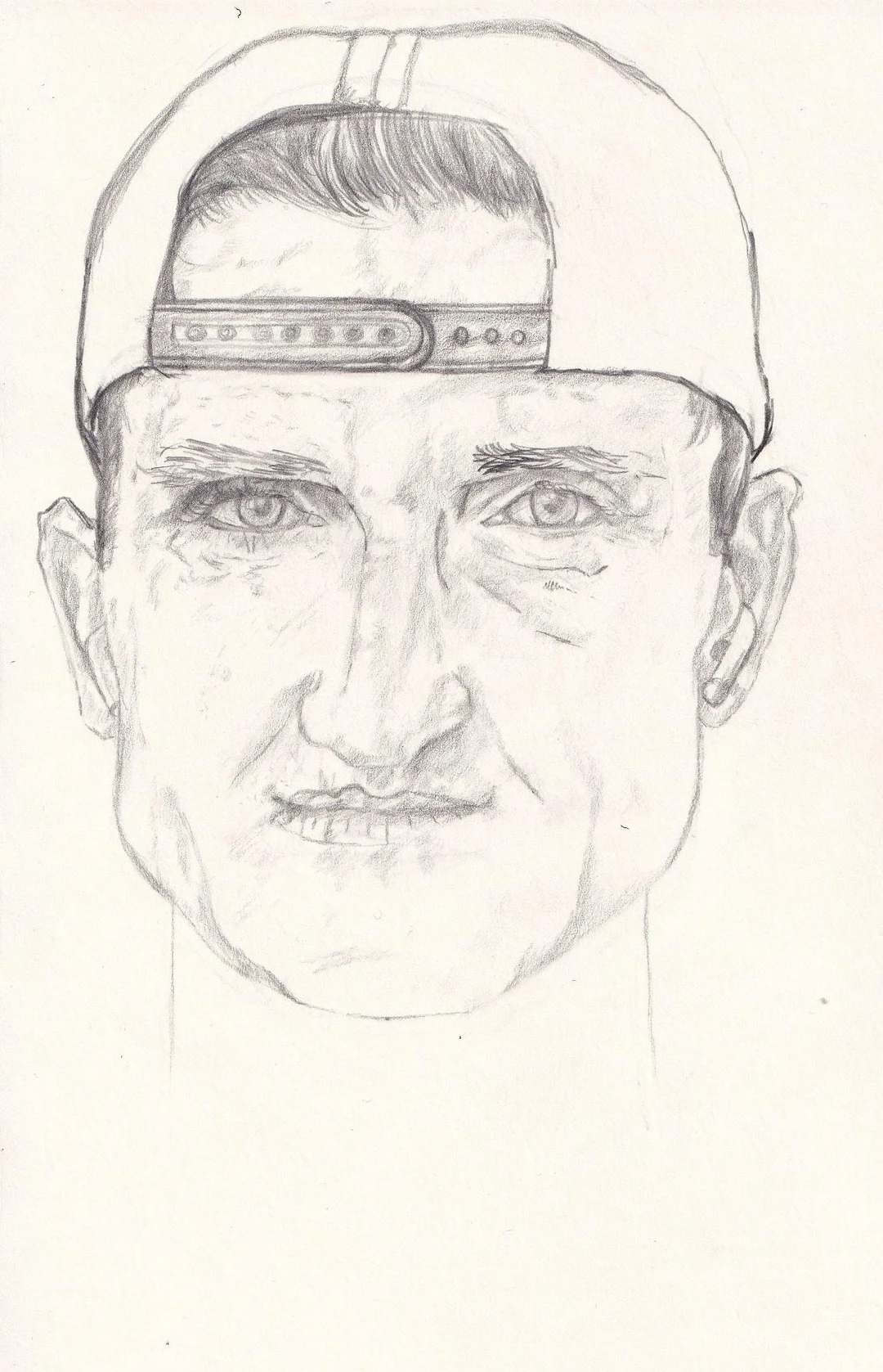 Portrait of Casey, Graphite on paper, Me (Malovke), 2023 | Scrolller