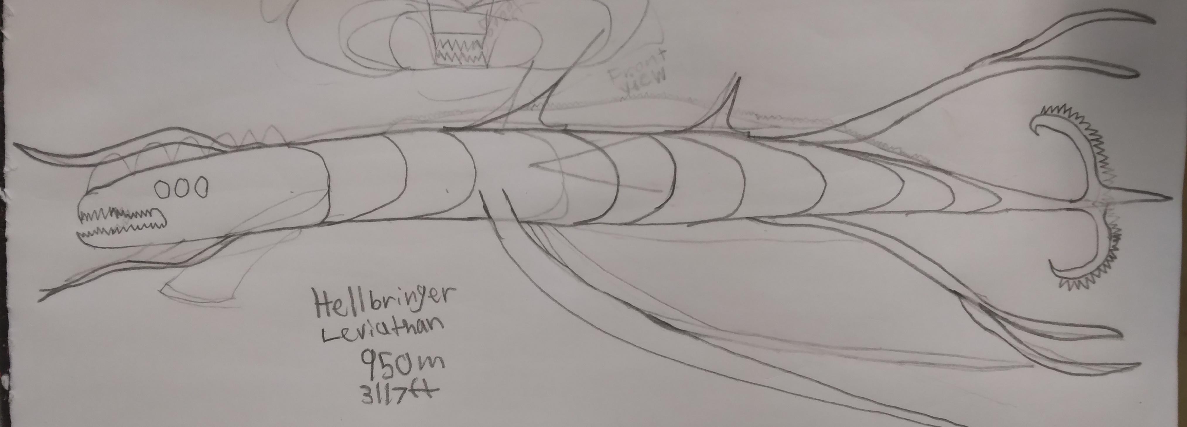 Leviathan Concept[s]: Hellbringer [950m] and Nightmare [800m] Leviathans. | Scrolller