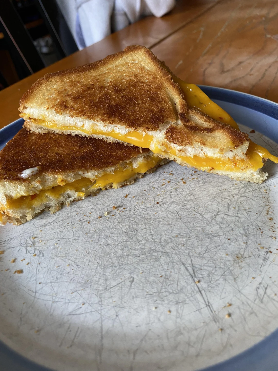 Buffalo wing cheddar on classic Canadian white, immaculate sandwich ...