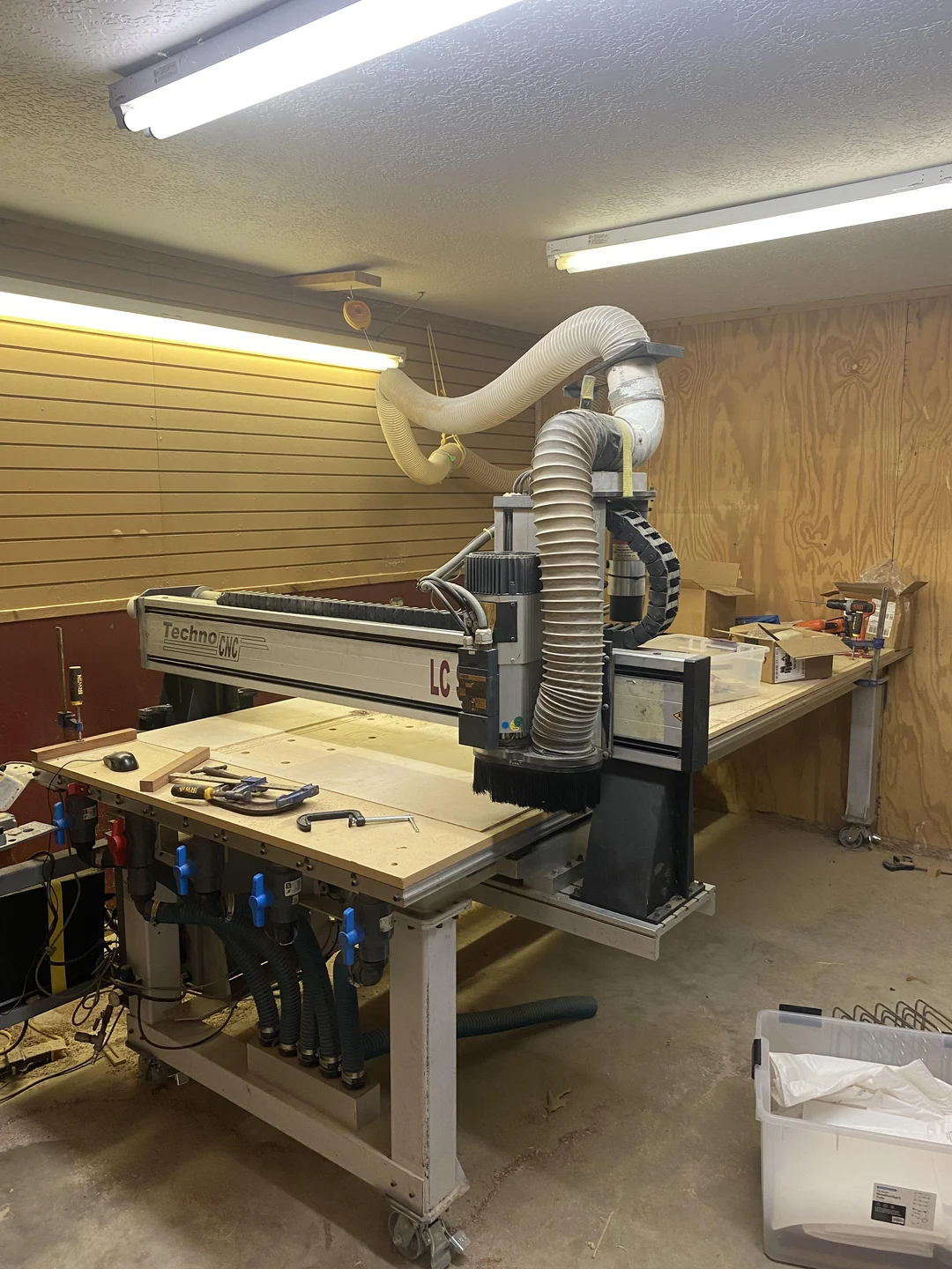 CNC dust enclosure options | Scrolller