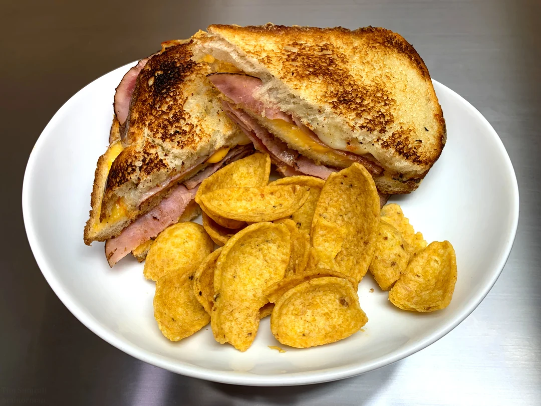 Hot Ham and Cheese Double Melt | Scrolller