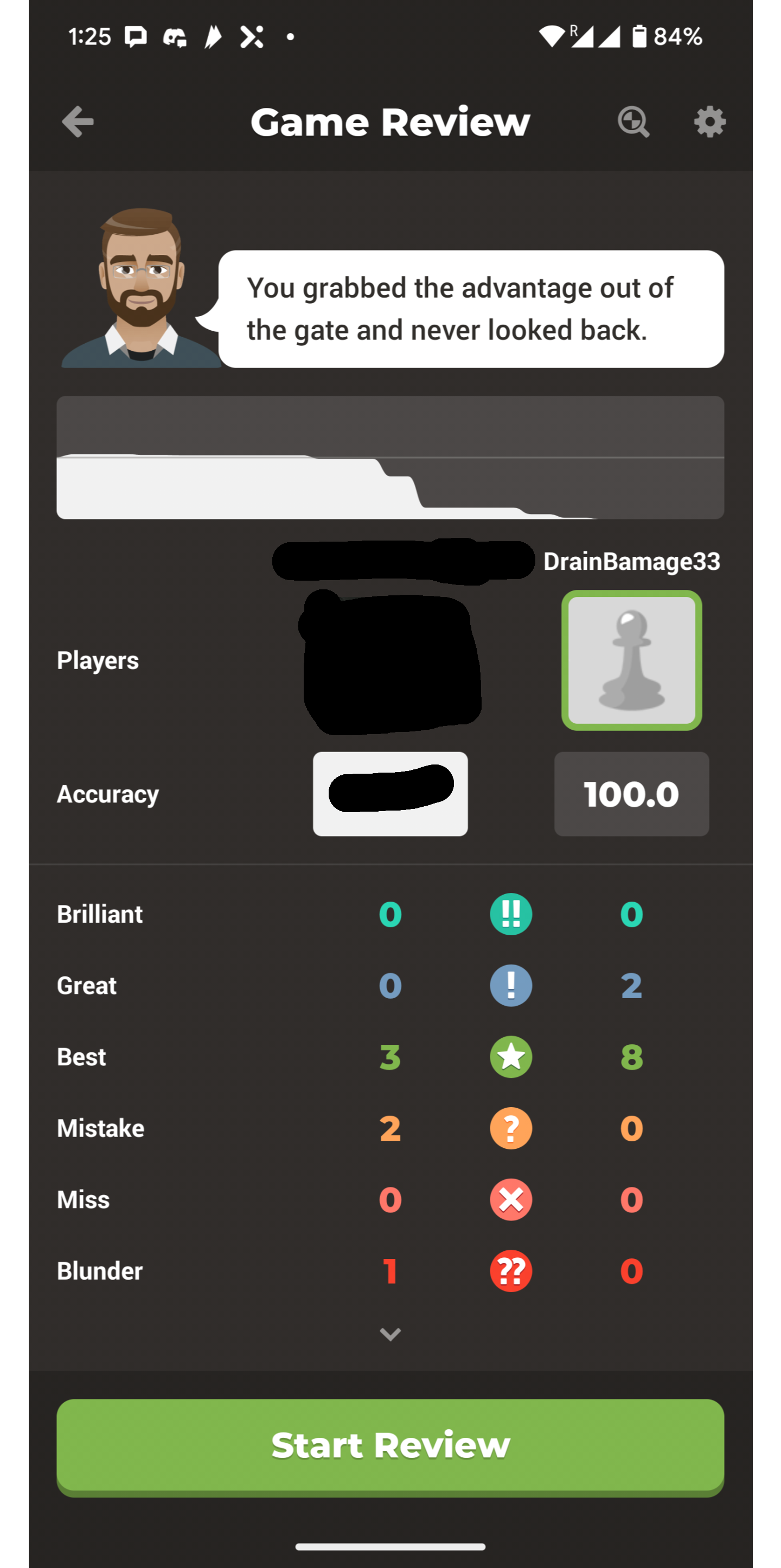 Got my first 100% accuracy game! | Scrolller