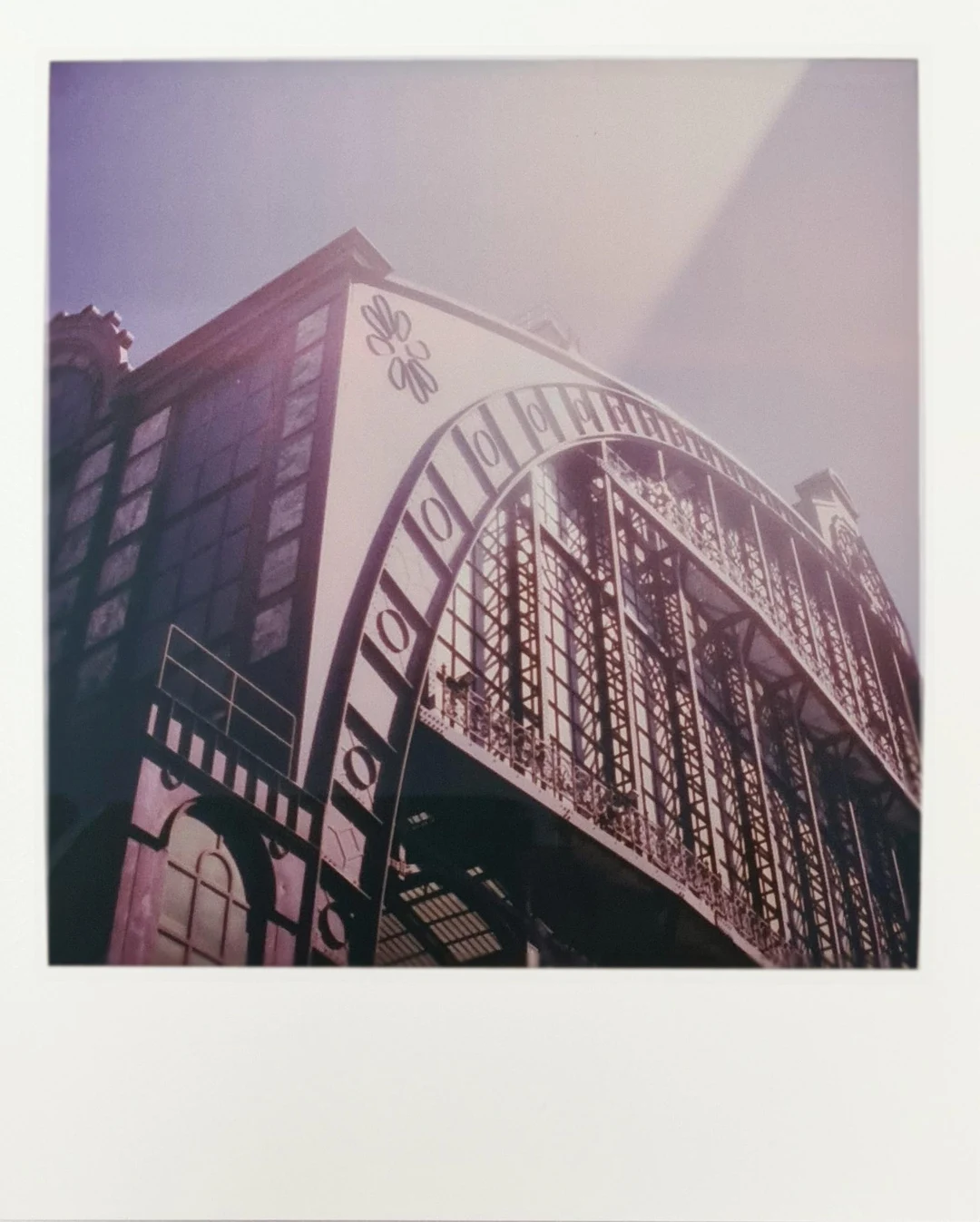 Antwerp Central Station (SX-70) | Scrolller
