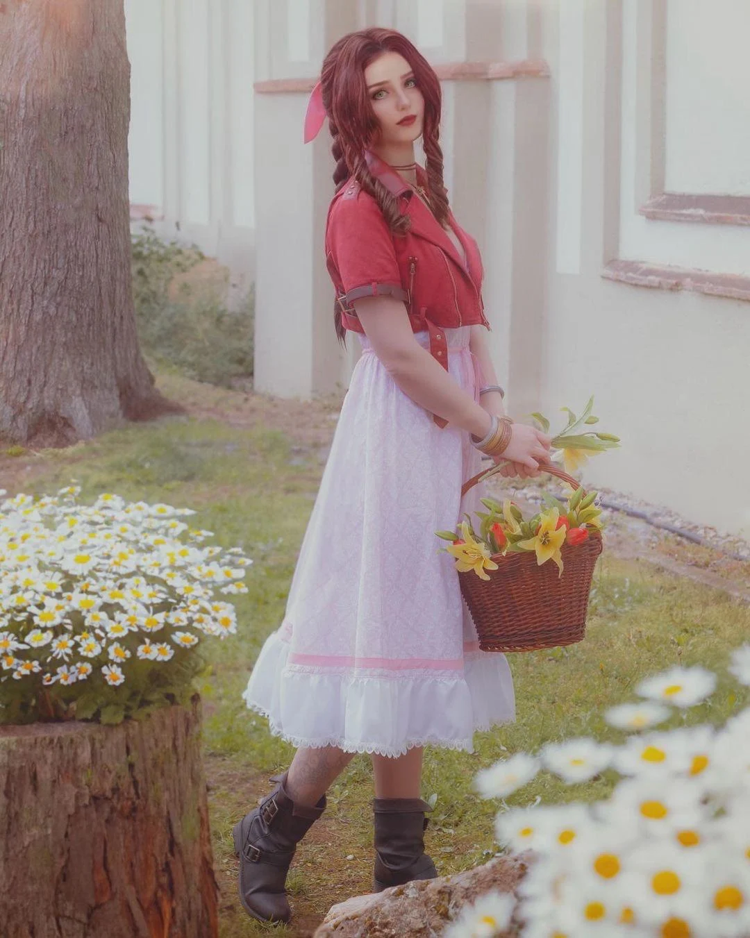 My Aerith cosplay 🌸 My fav one so far! | Scrolller