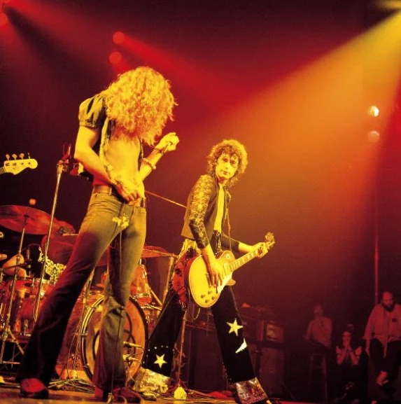 Led Zeppelin at Madison Square Garden, 1973. Photo by David Redfern. | Scrolller