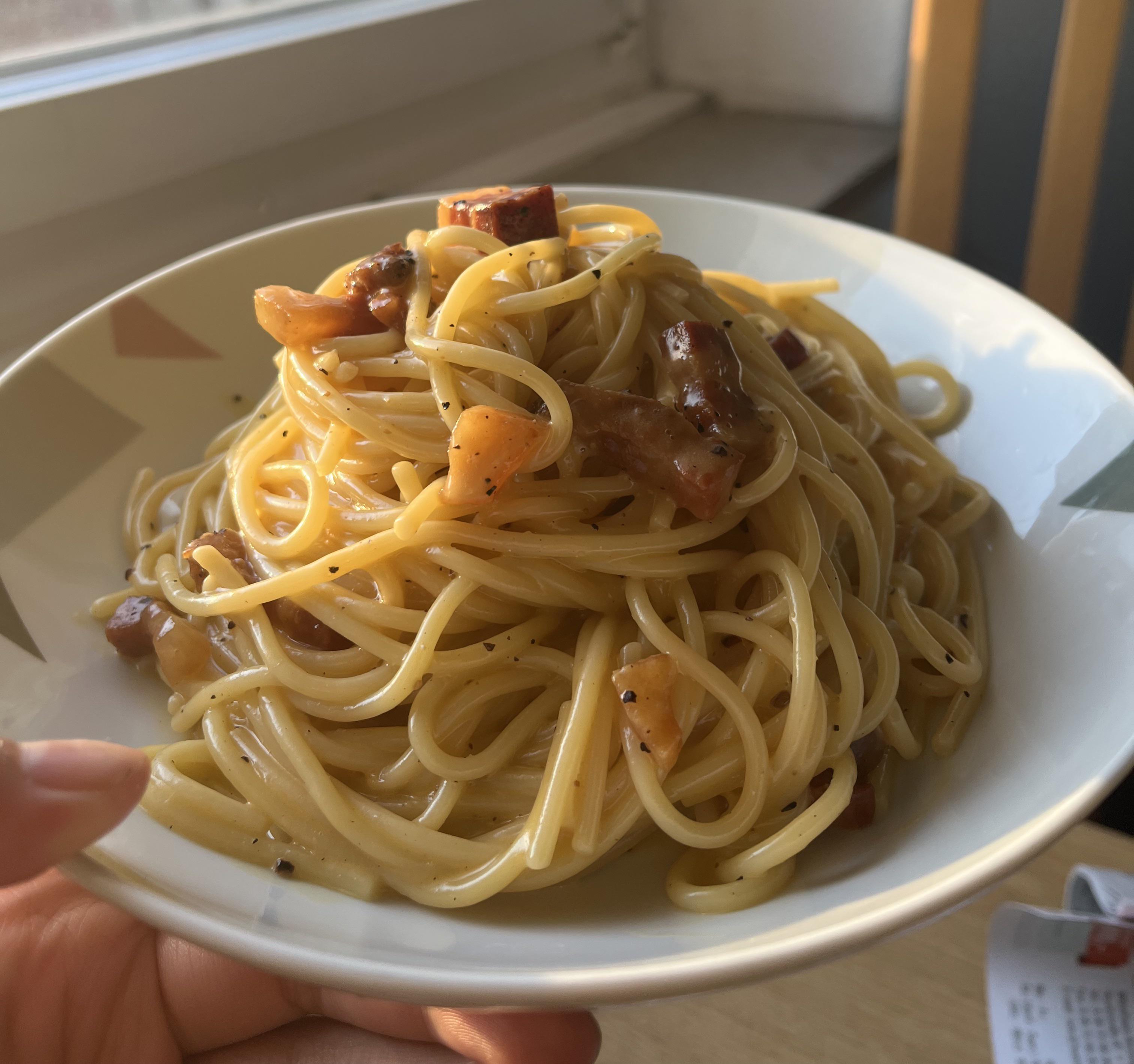 Carbonara i made! [homemade] | Scrolller