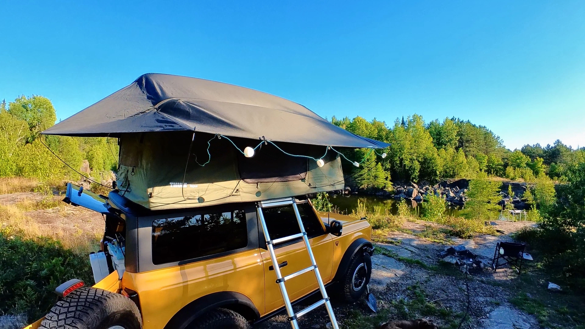 Bronco camping, crown land | Scrolller