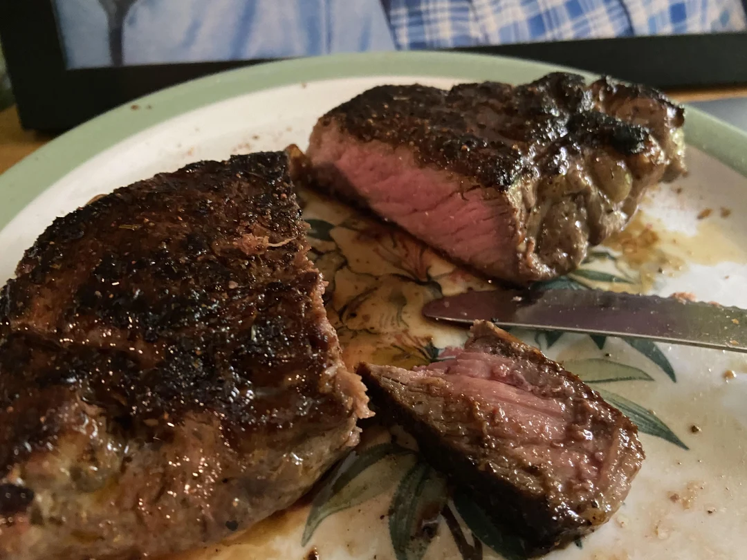 After 2 dozen attempts I think I finally got the reverse sear down. | Scrolller
