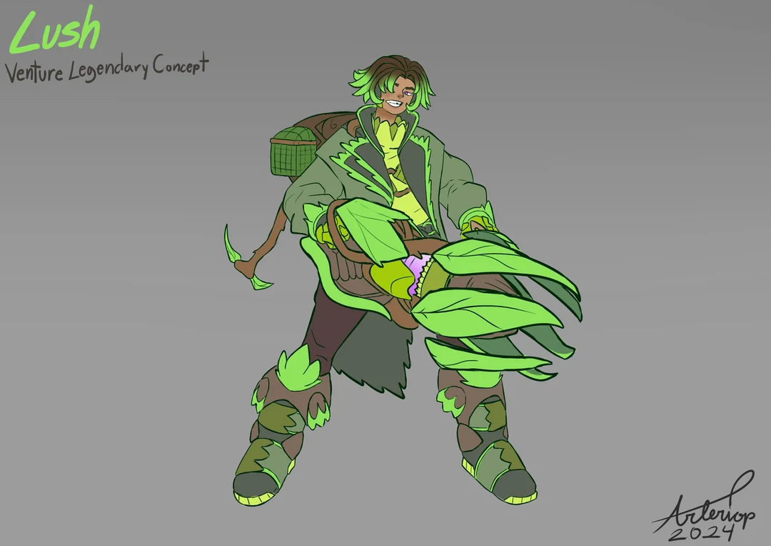 Lush Venture Skin Concept | Scrolller