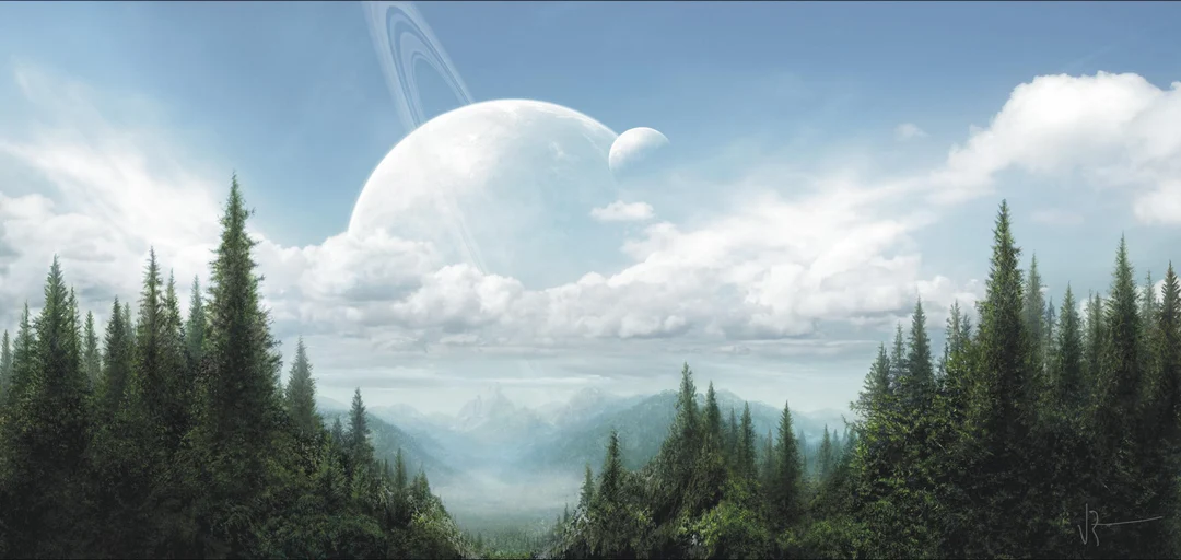 Forest Moon by Neil Burn | Scrolller