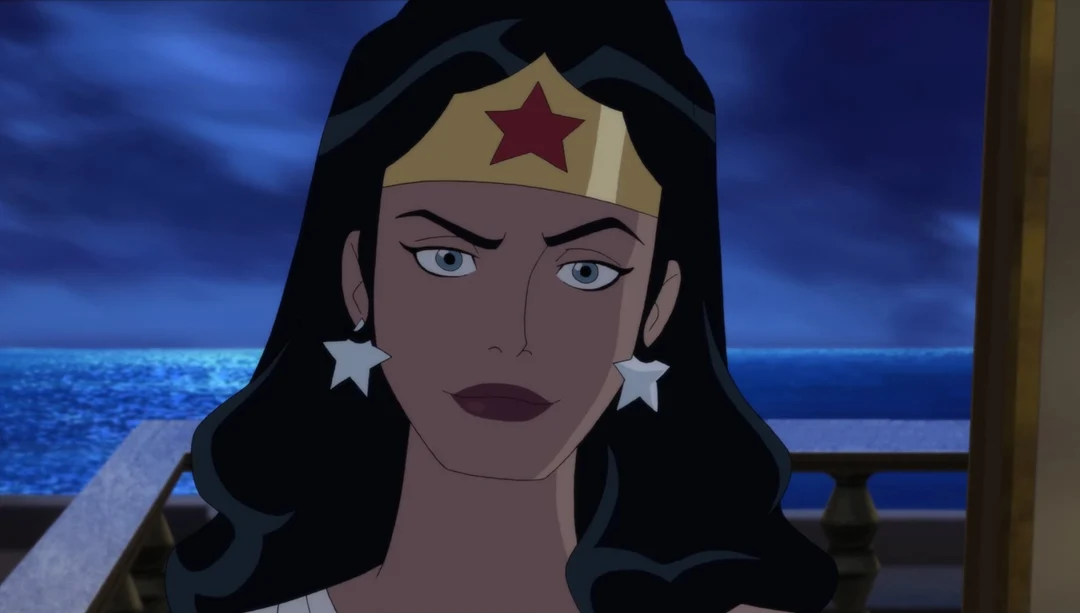 Diana with that look on her face, eyebrow raised will make anyone squirm. | Scrolller