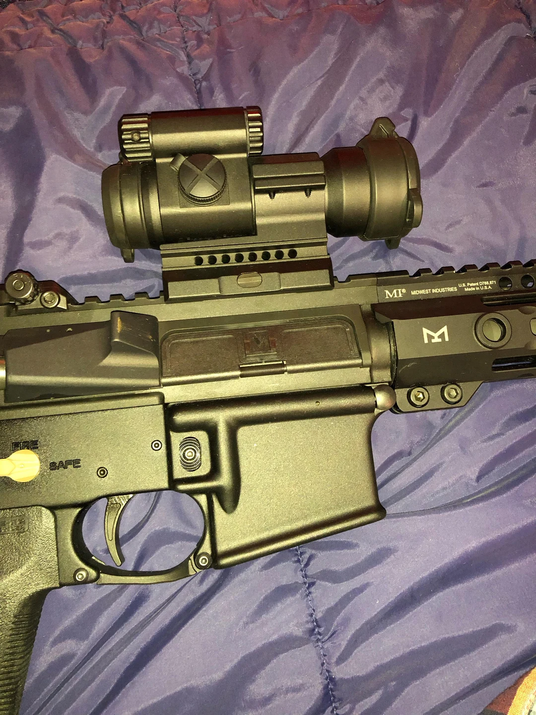 VLTOR MUR dust cover removal without removing forward assist | Scrolller