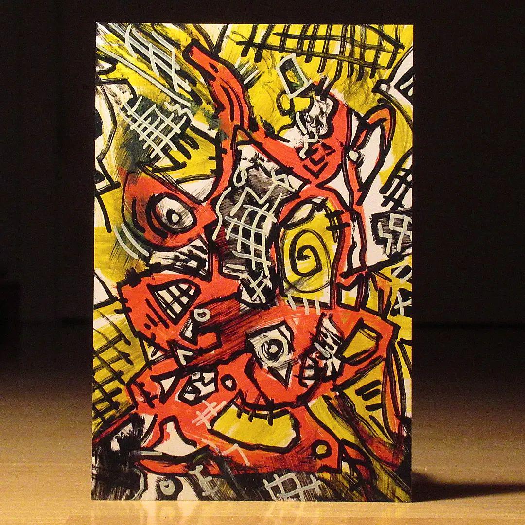 Marker on photo paper | Scrolller