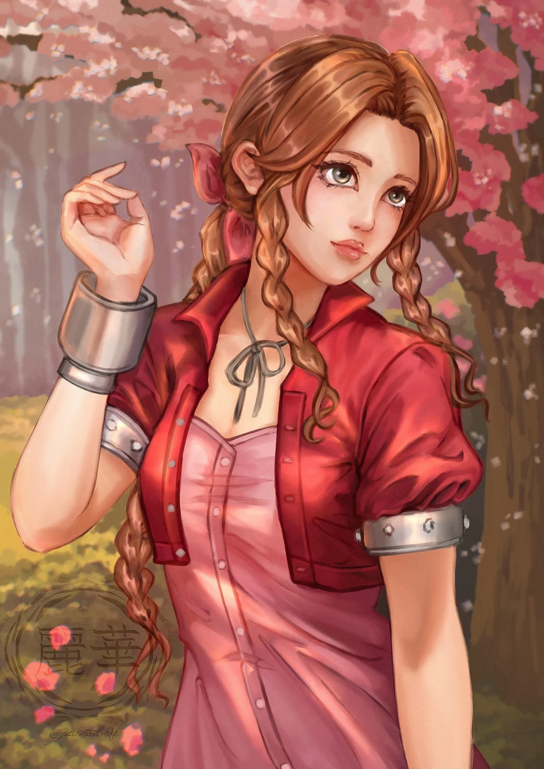 My Fanart of Aerith, hope you guys like it! 🌸 | Scrolller