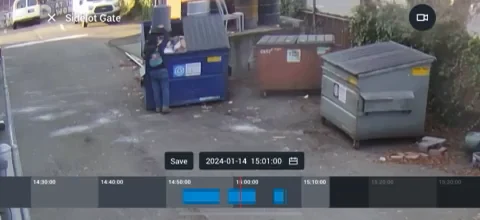 I fell into the recycling bin at work | Scrolller