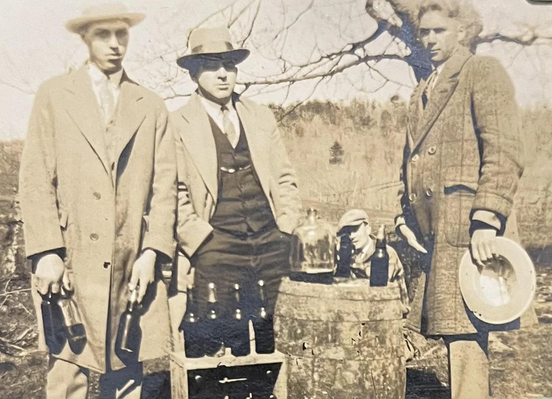 Making booze during prohibition ~1930 | Scrolller