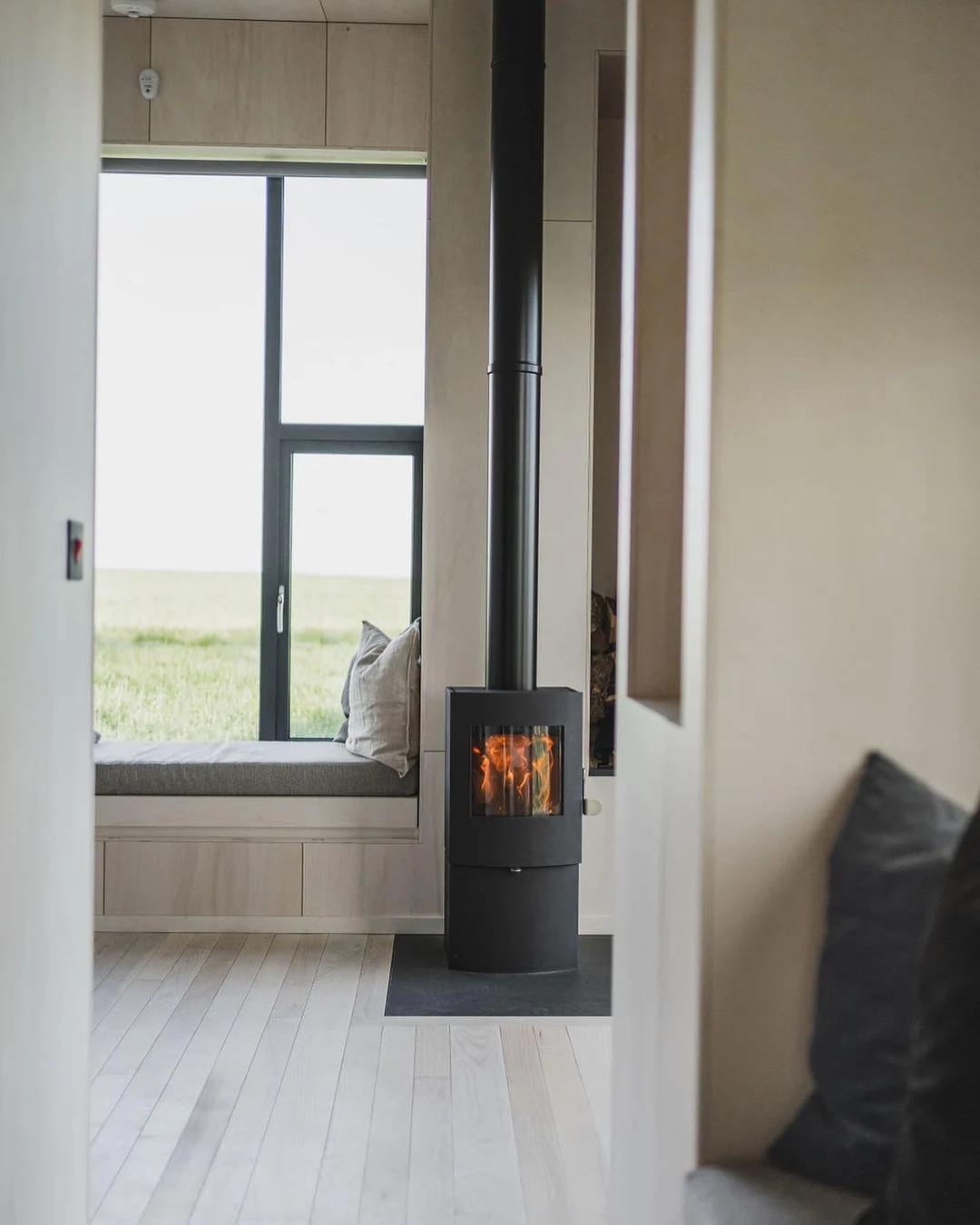 Minimalist cabin interior, Northumberland | Scrolller