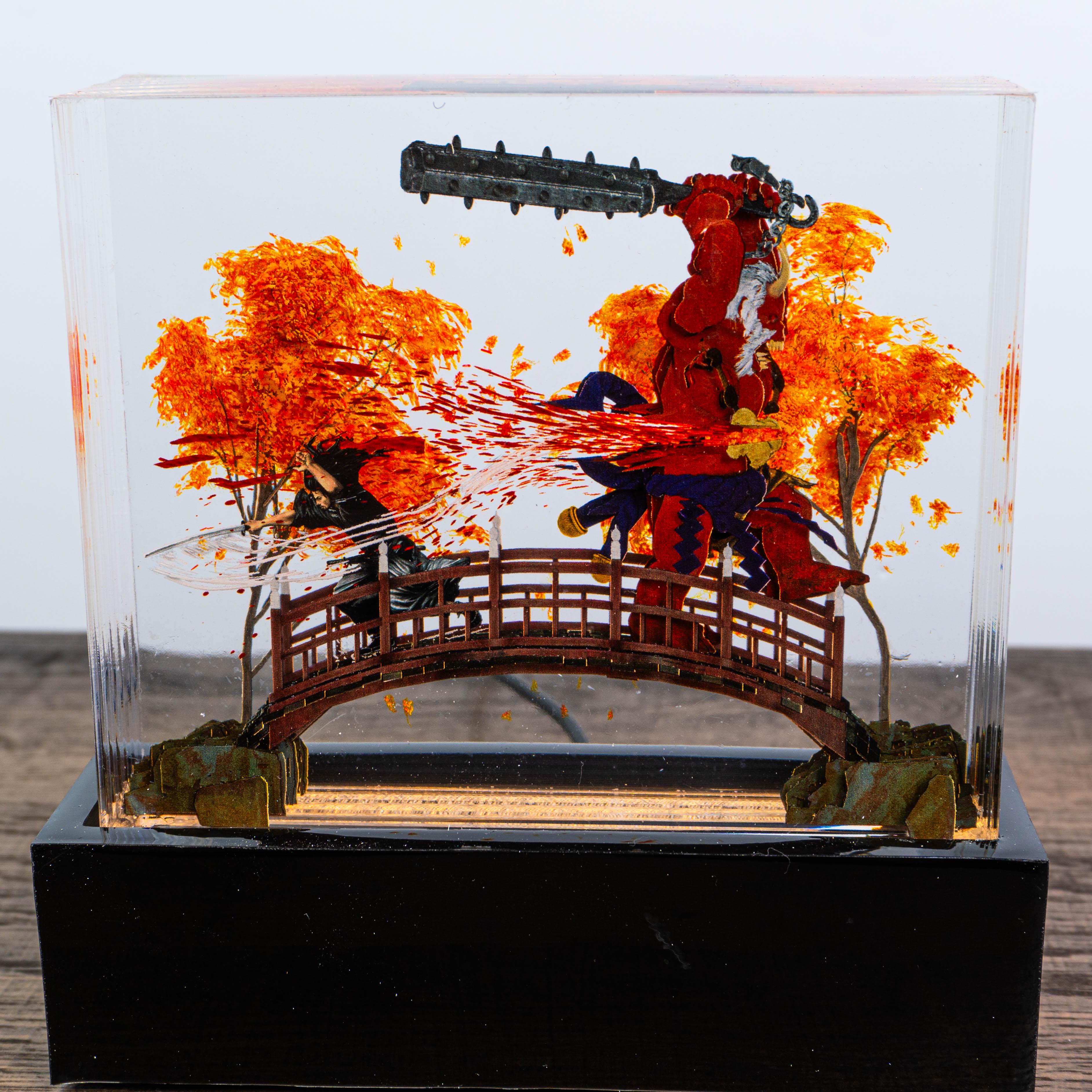 Dual On The Bridge, LayeredIllusions, Resin, 2024 | Scrolller