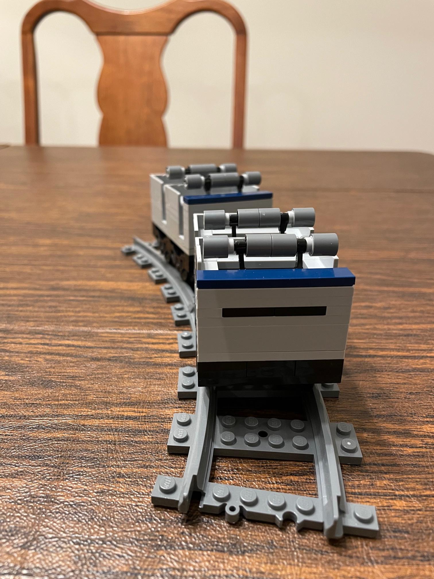My Japanese roller coaster train cars. They run on train track. | Scrolller