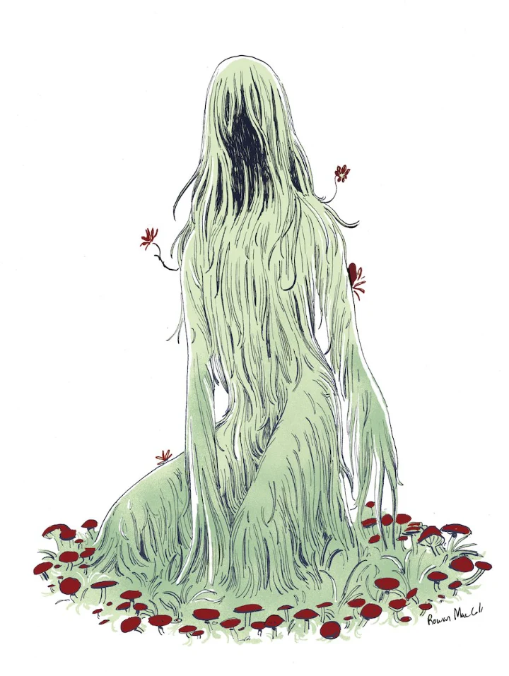 The Grass Knoll Woman by @Skulkingfoxes | Scrolller