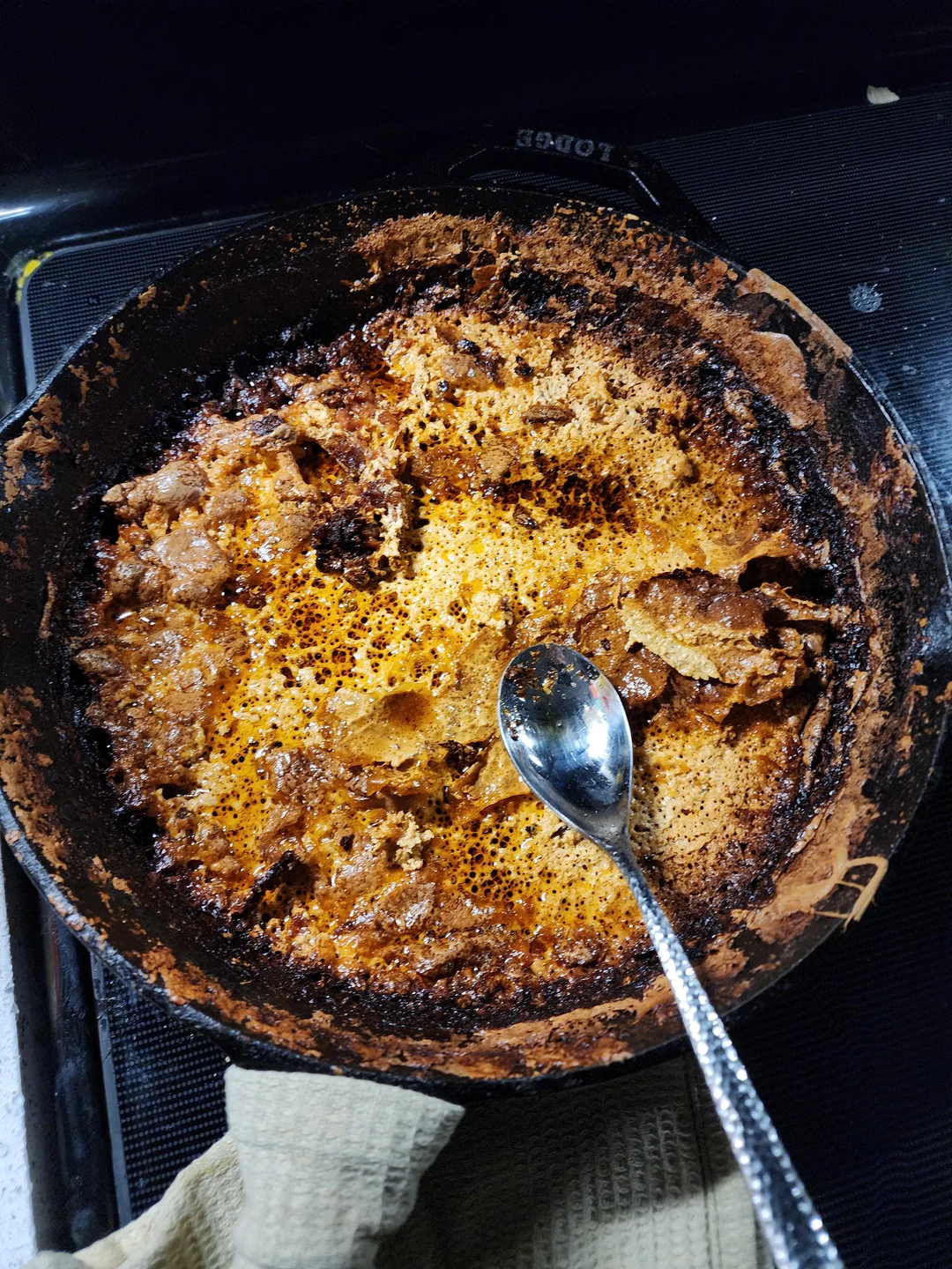 Tried making queso, is it possible to save the skillet? | Scrolller