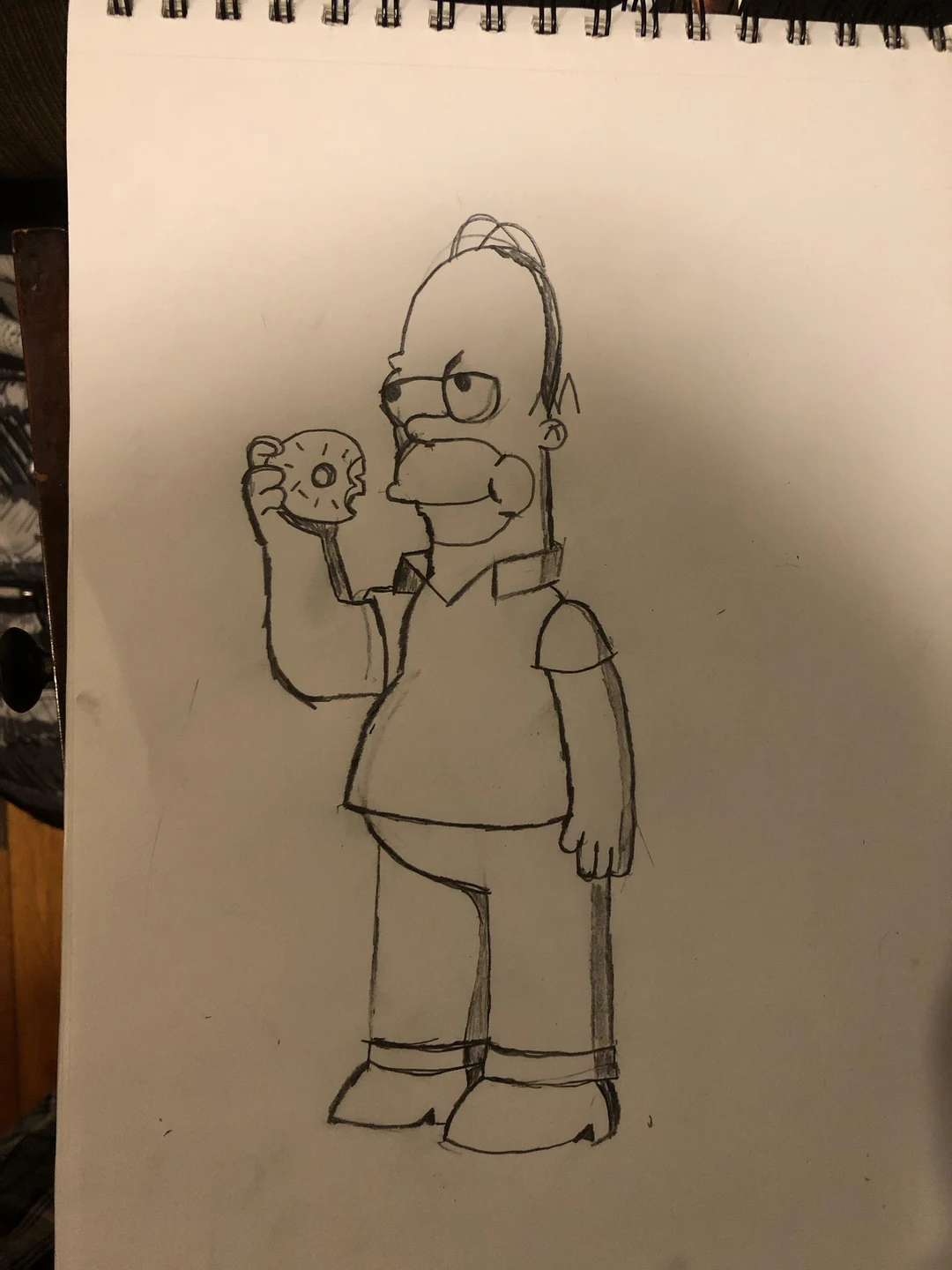 I drew homer | Scrolller