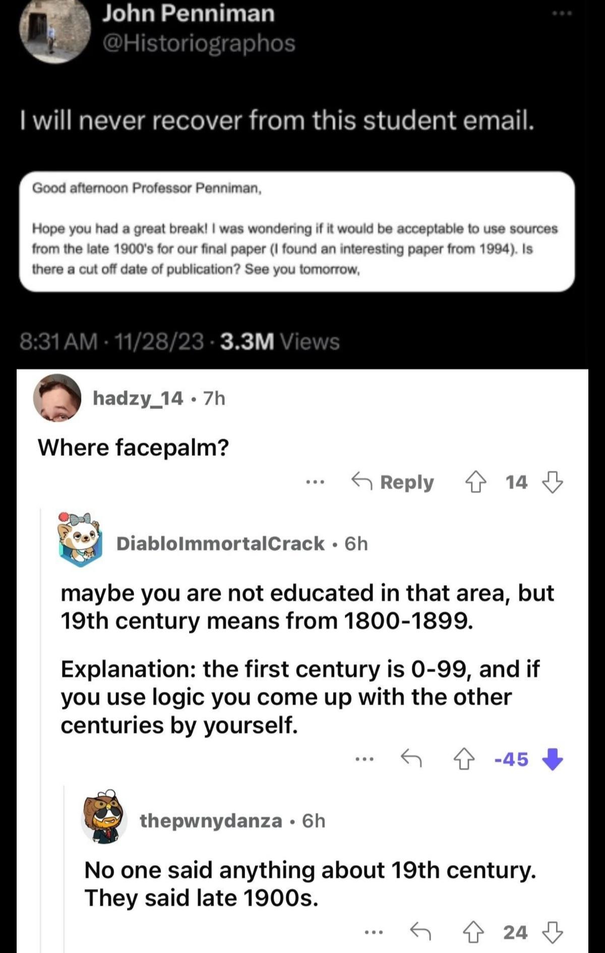 Face-palm on facepalm | Scrolller