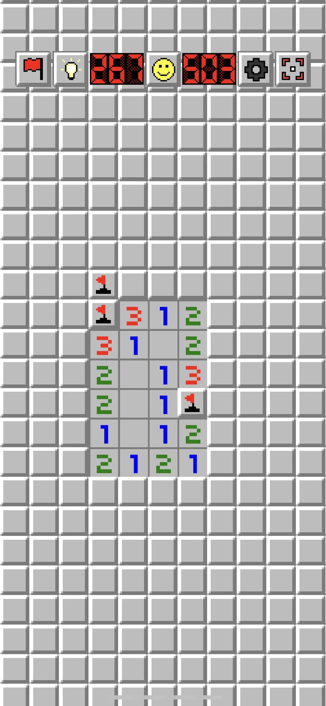 Am I in a position where I reveal/ place any flags with certainty? | Scrolller