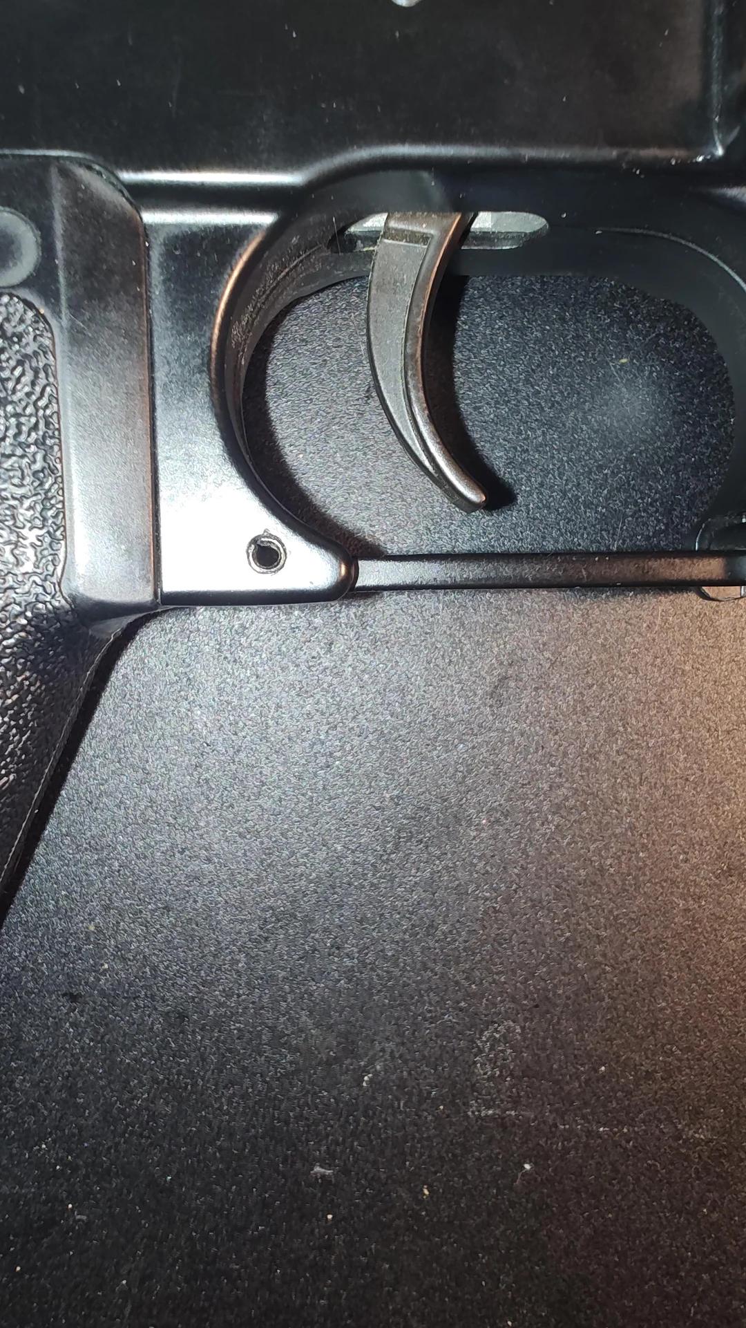 Any ways to remove this pin? I'm trying to change the trigger guard | Scrolller