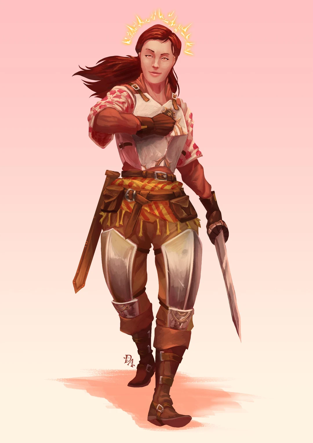 [OC] [Art] Let the Light Guide You! - Summer Light Cleric Soldier | Scrolller