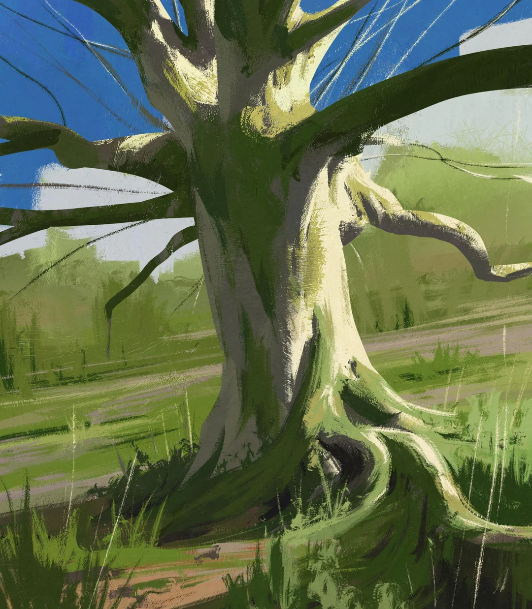 Tree, Me, Digital, 2022 | Scrolller