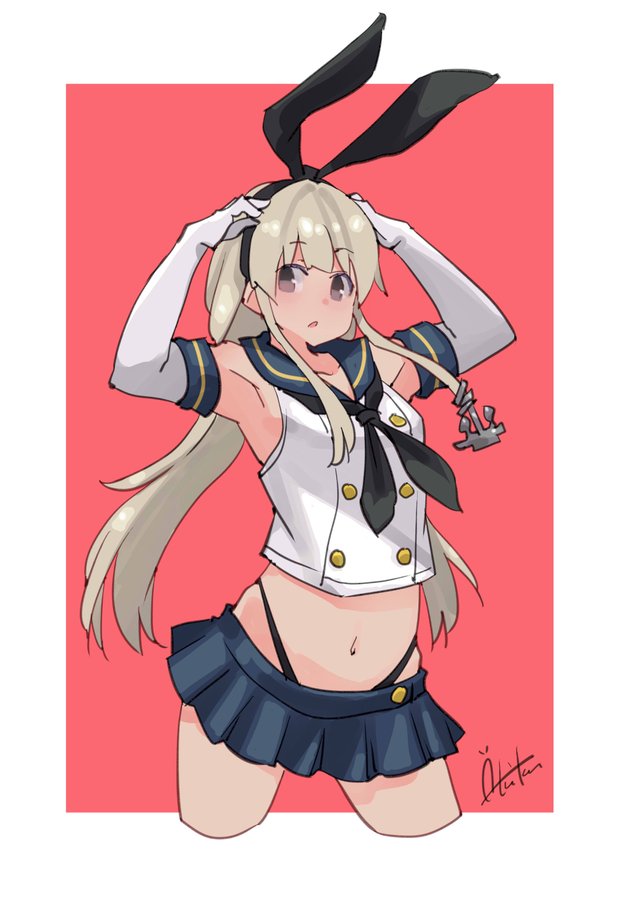 "Shimakaze "Oh! ? 』" | Scrolller