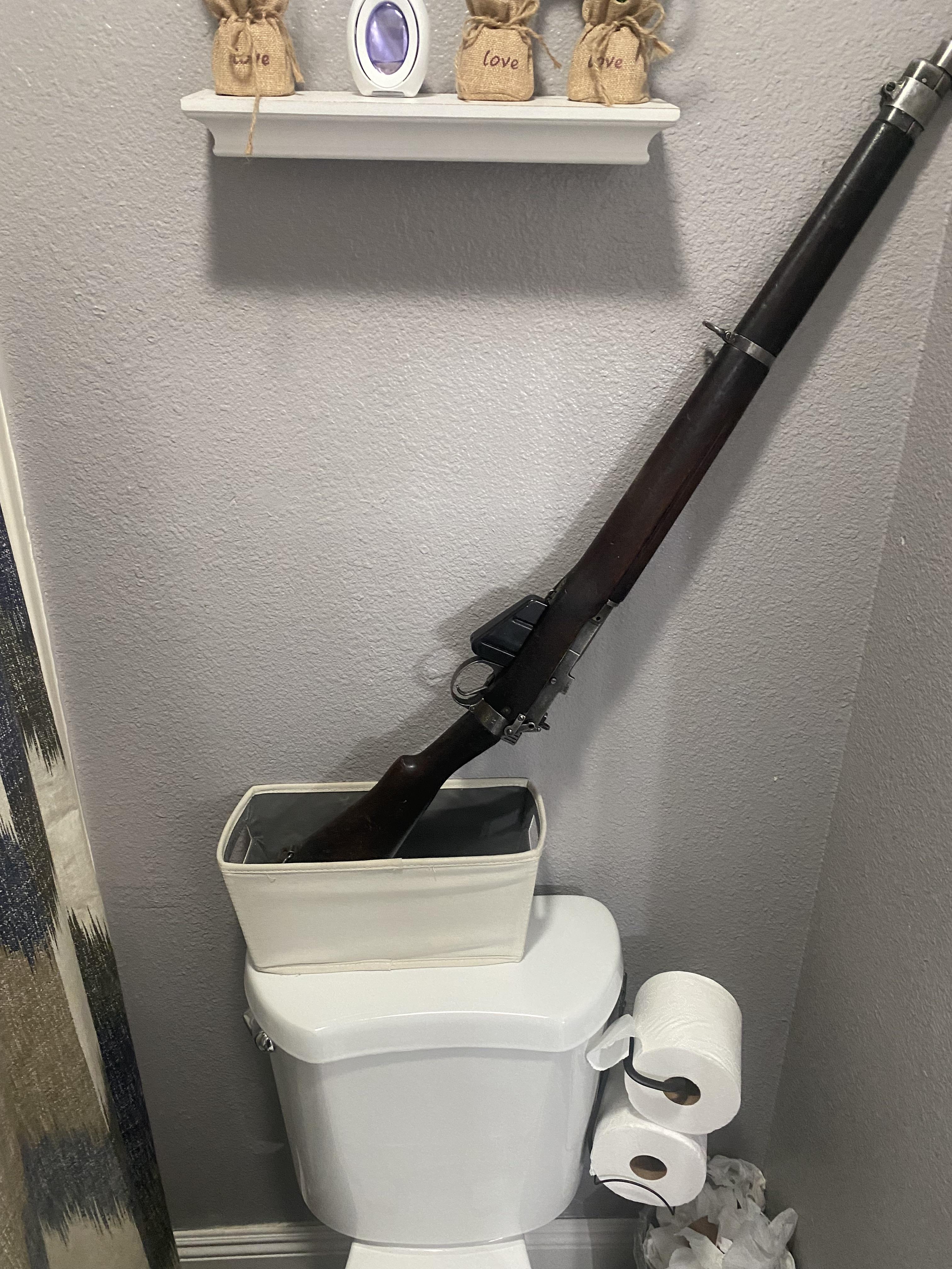 Discover more like Guns: Just got around to setting up my toilet gun and Related Content | Scrolller