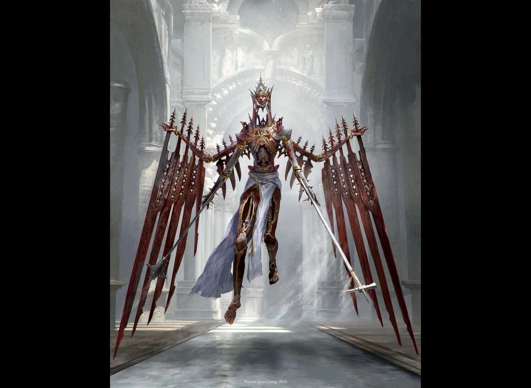 Reliquary Beasts: Ferreum Angelus by Yuyun/Jessie Jiang | Scrolller