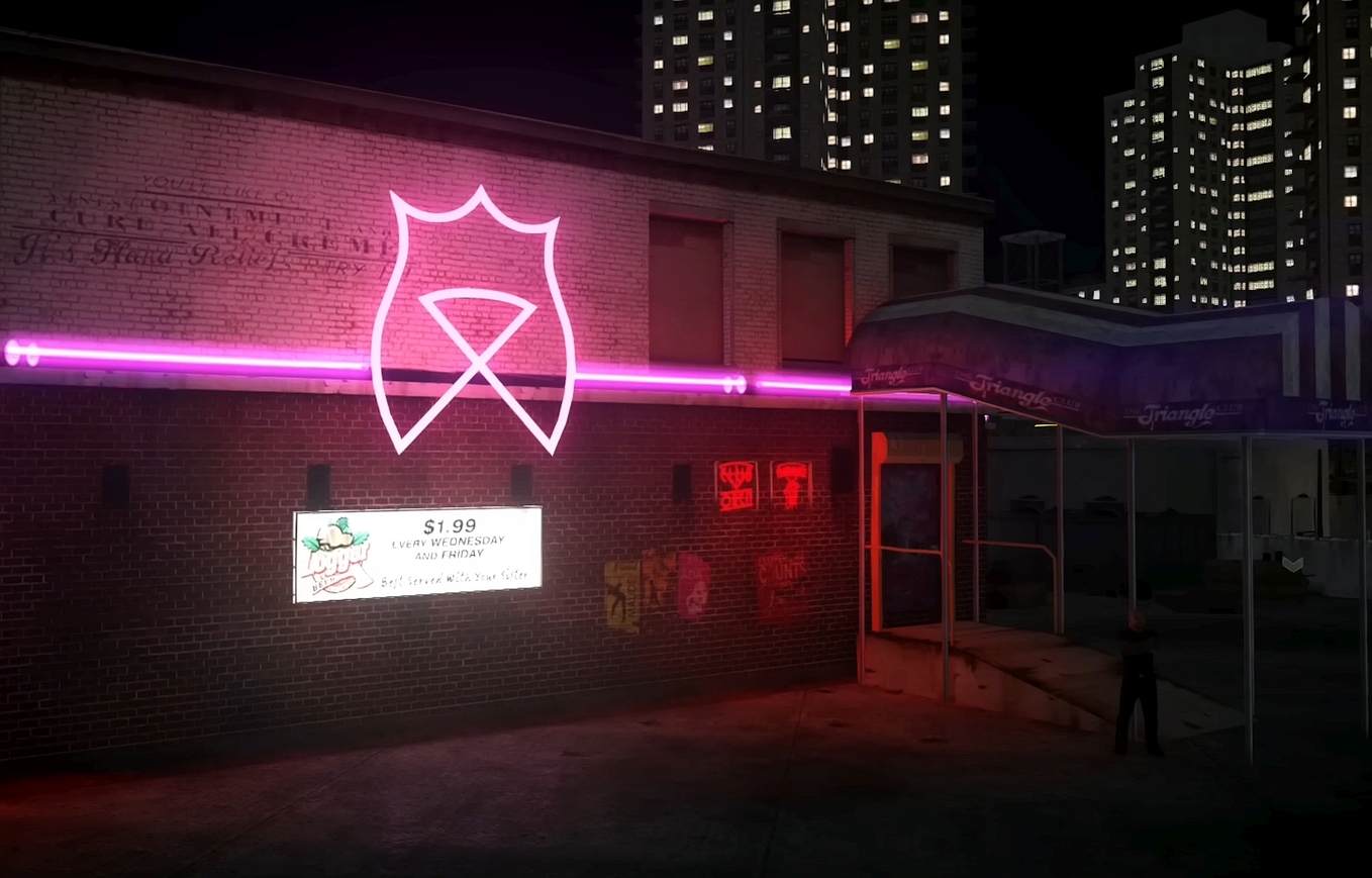 The Strip Club logo in GTA IV | Scrolller