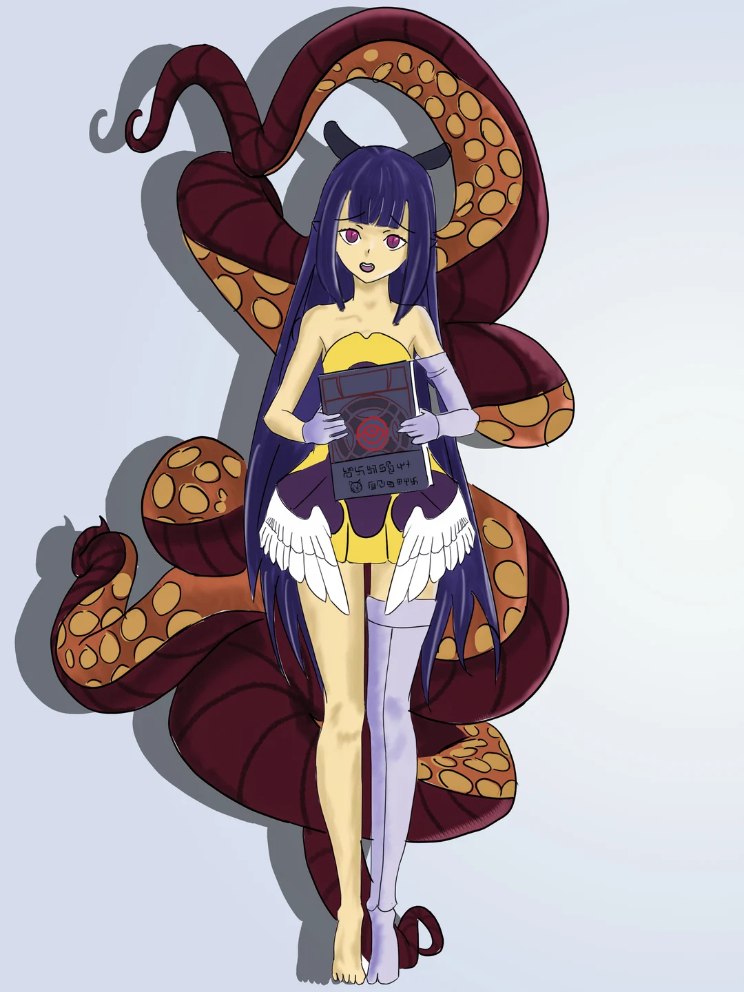 I tried to draw Ina for my College Project.. | Scrolller