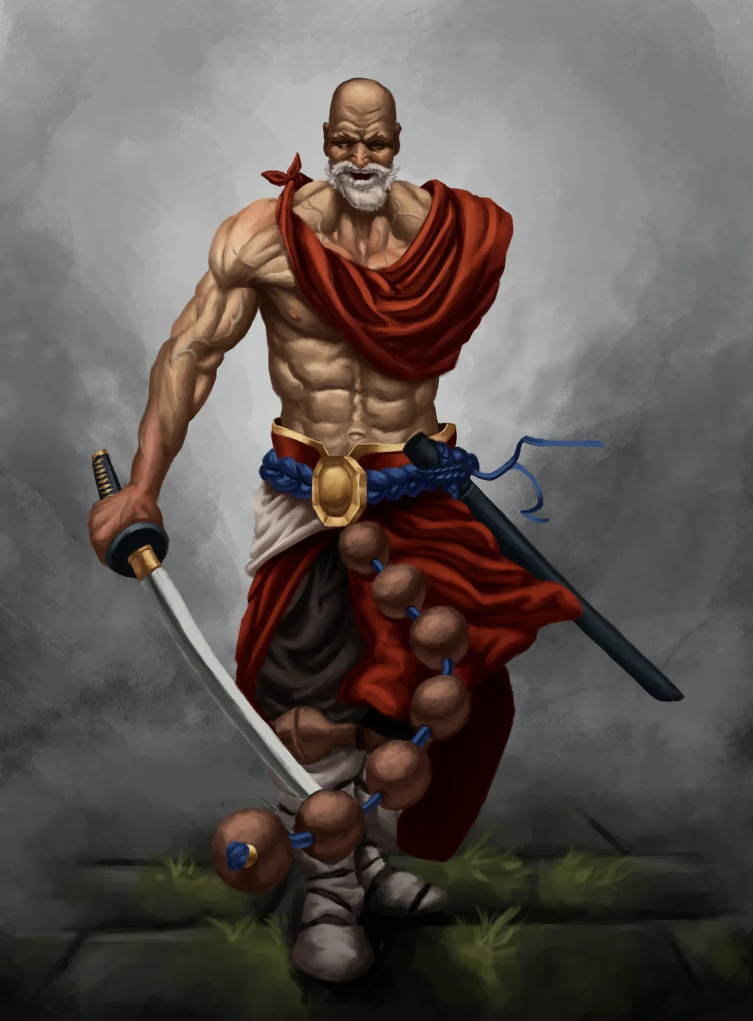 Old monk, Me, Digital, 2023 | Scrolller