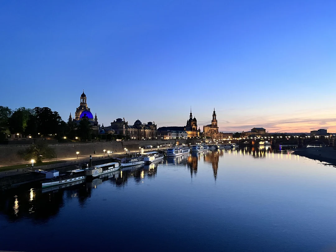 Elbe river, Dresden, Germany | Scrolller