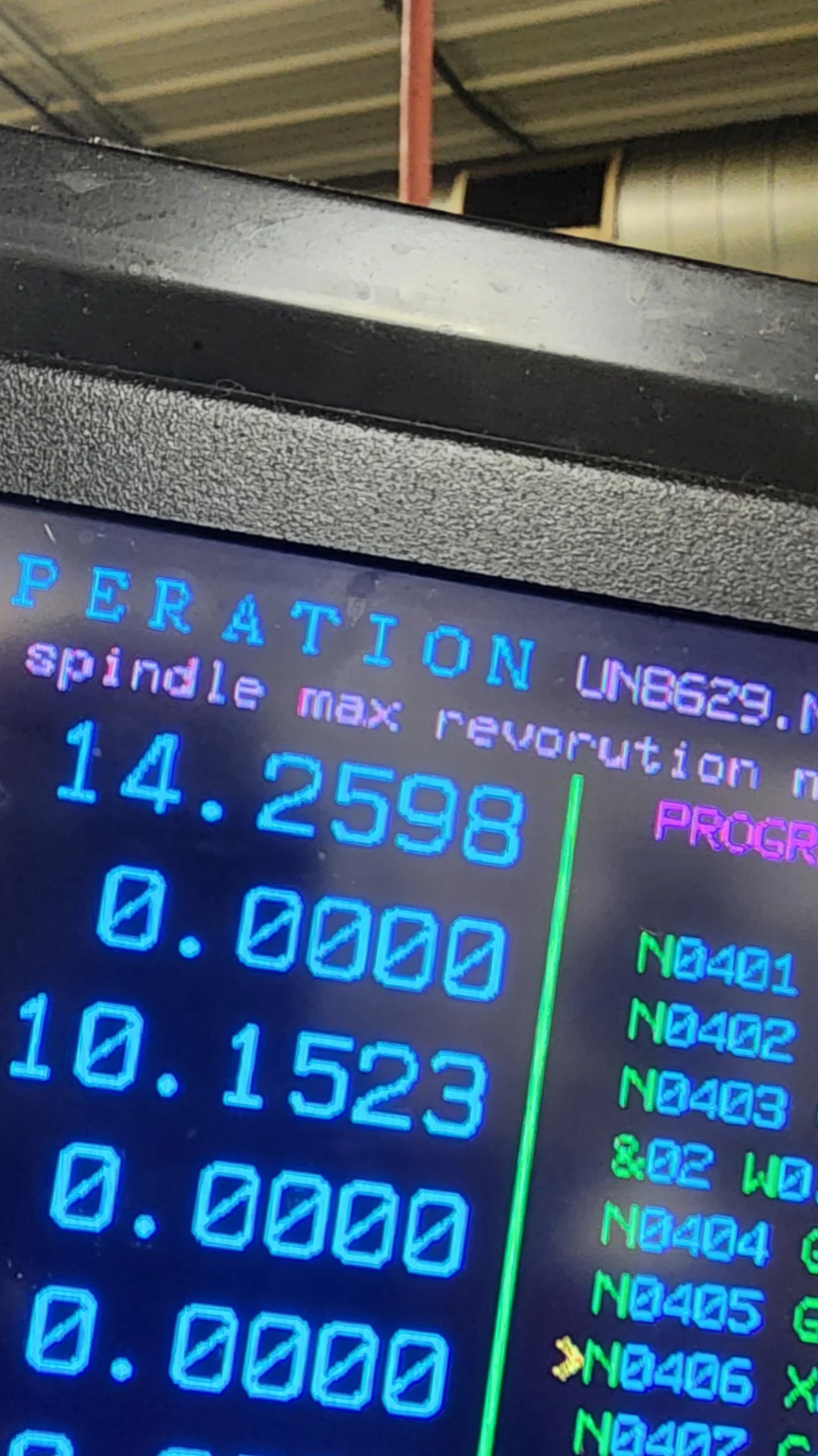 One of the Okuma software guys apparently had a sense of humor back in the day (I know it's a ...