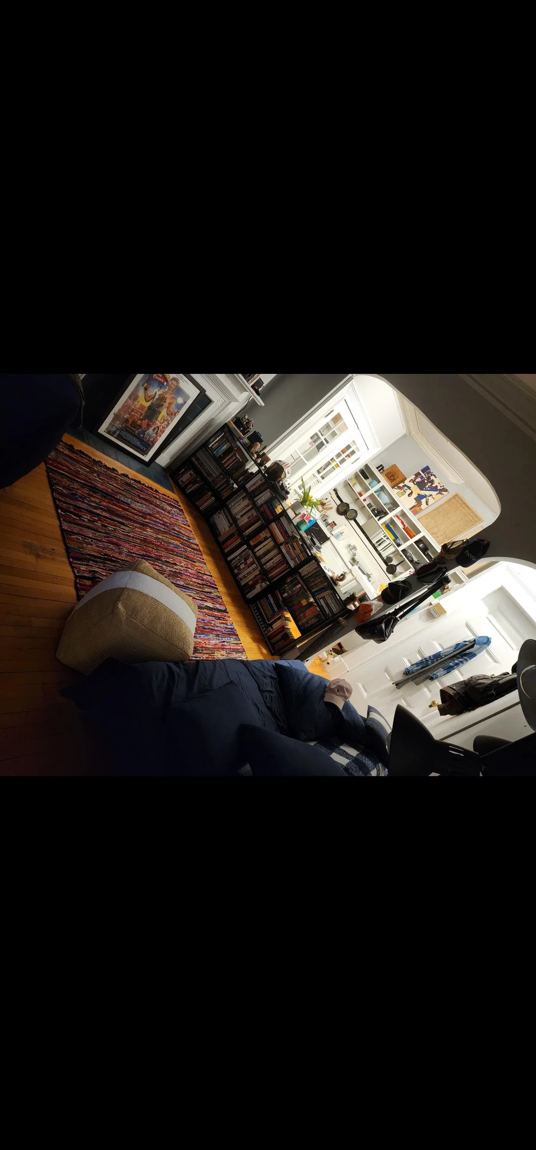 My little library in my little studio. | Scrolller