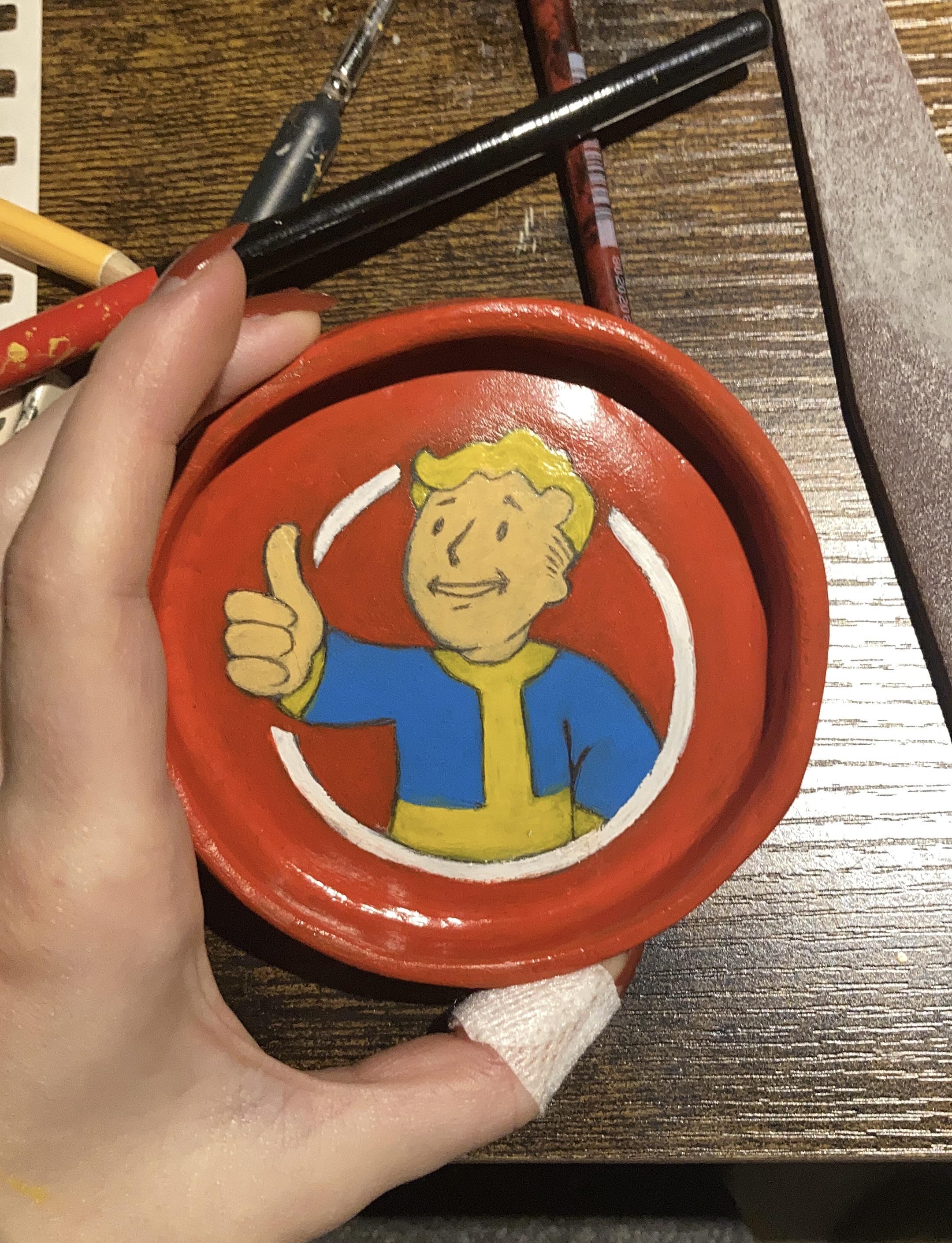 Vault Boy ashtray | Scrolller