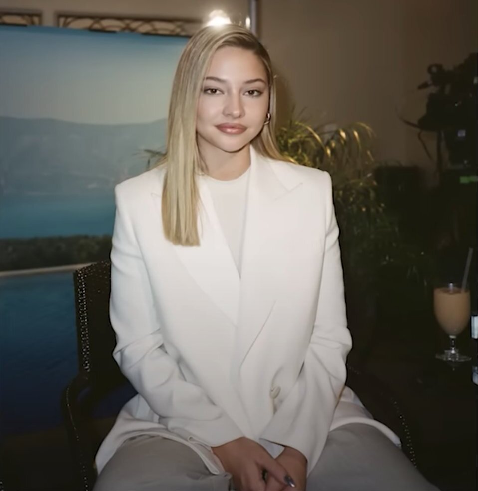 Madelyn Cline in white | Scrolller