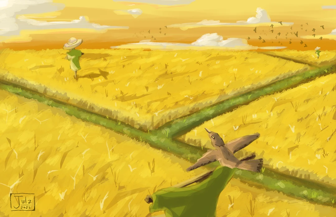 Golden fields | Scrolller