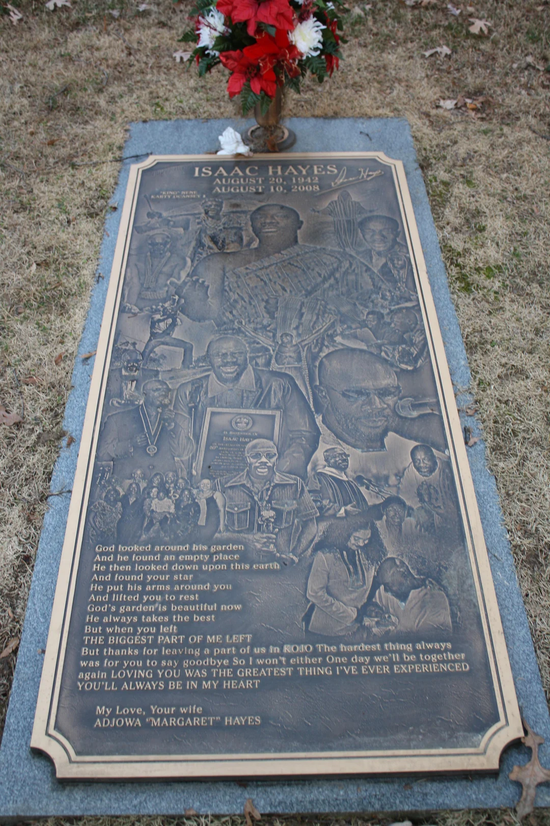 Isaac Hayes, Memorial Park Funeral Home and Cemetery Memphis TN | Scrolller