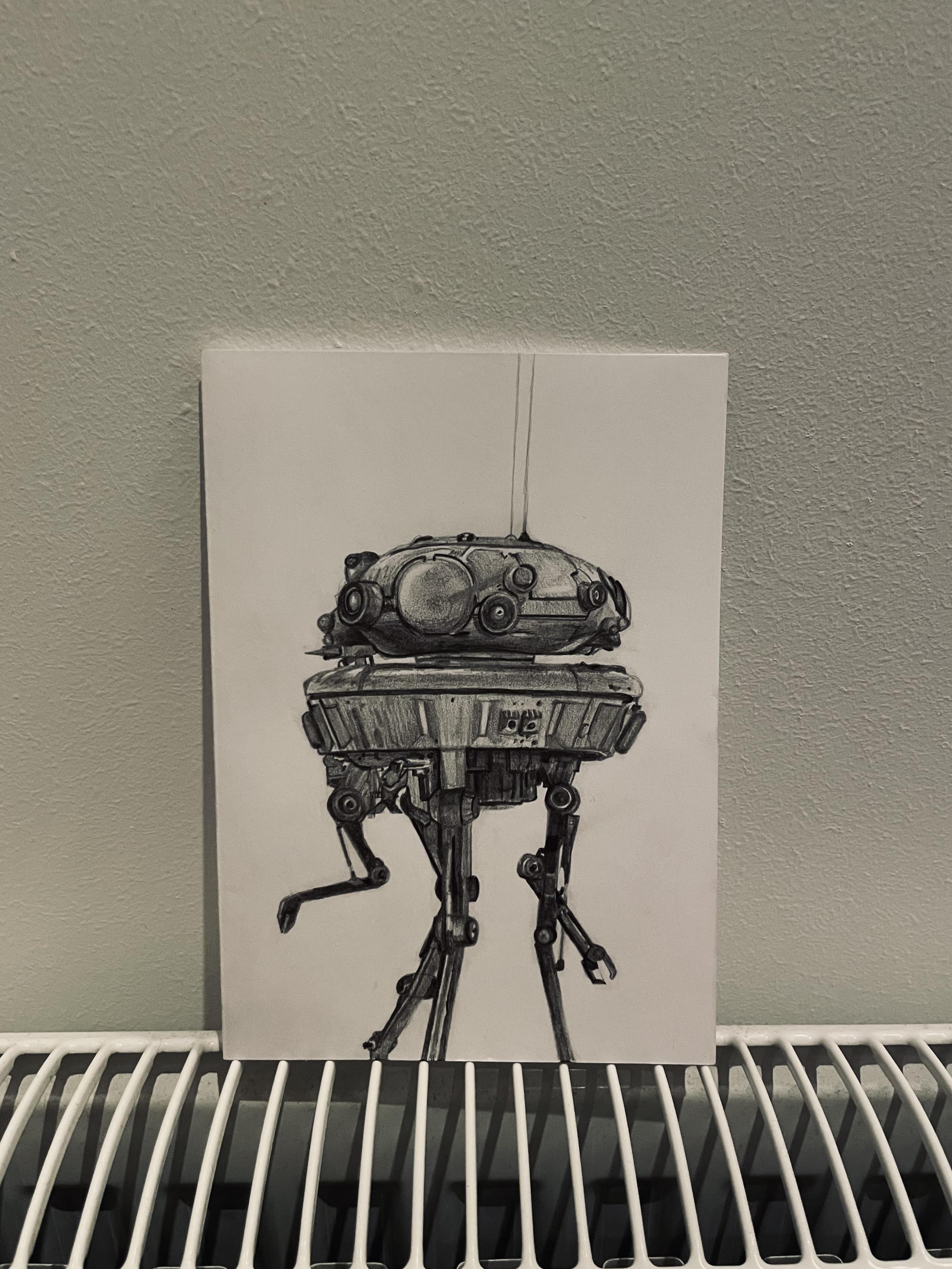 Droid drawing | Scrolller