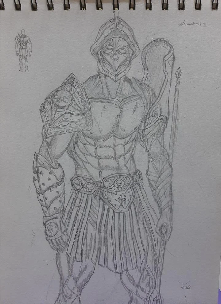(OC) The Grim Gladiator | Scrolller